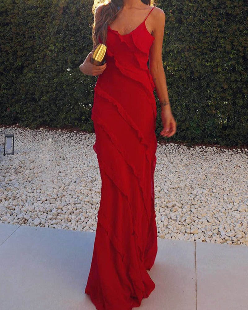 Flaming Maxi Dress – Godu Shop
