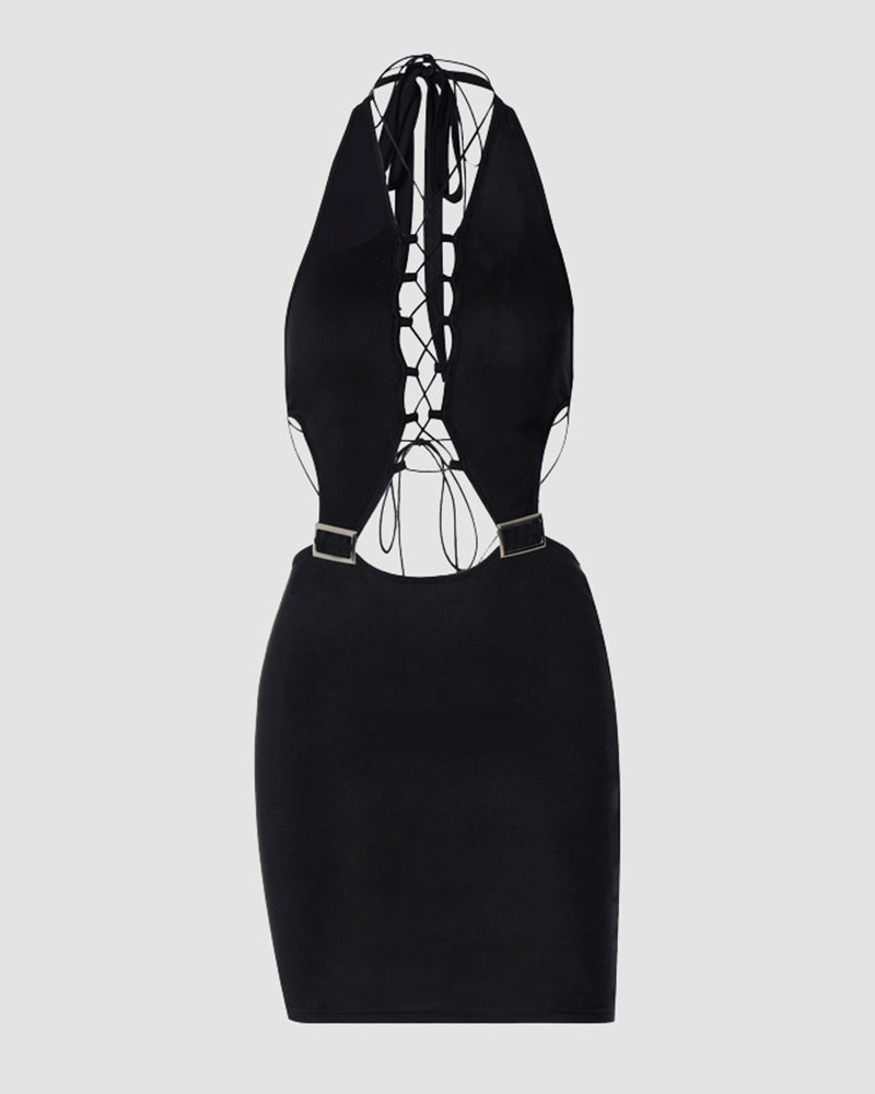 Cyber Lattice Rave Dress – Godu Shop